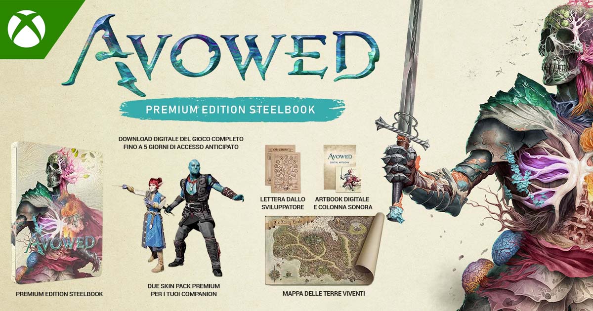 Avowed Premium Steelbook Edition | ONGAME NETWORK